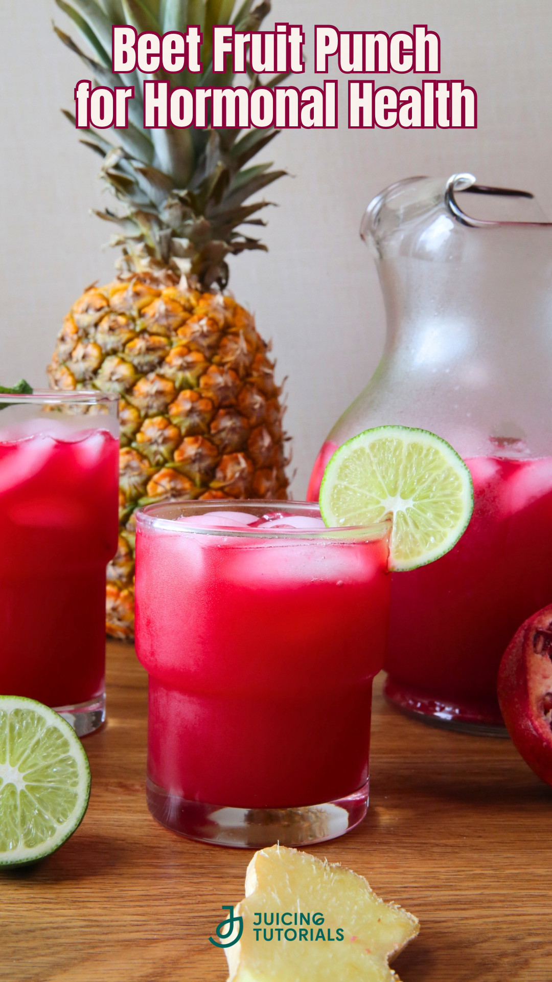 Beet Fruit Punch for Hormonal and Vaginal Health – JUTO LIVING
